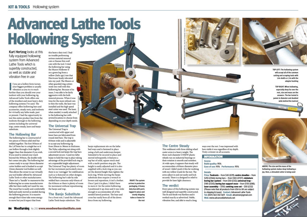 Resources | Advanced Lathe Tools by Steve Sinner